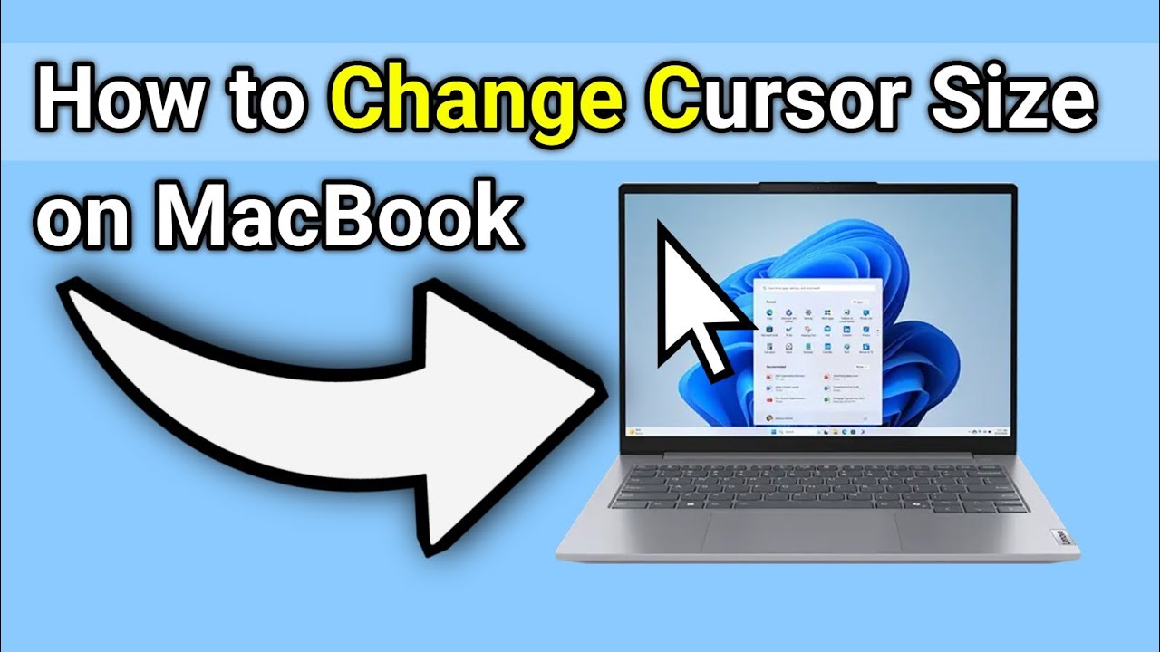 How to Change Cursor Size on MacBook | Complete macOS Pointer ...