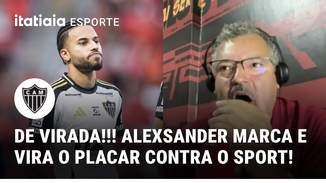 DE VIRADA!!! ALEXSANDER MARCA E VIRA O PLACAR CONTRA O SPORT! - YouTube