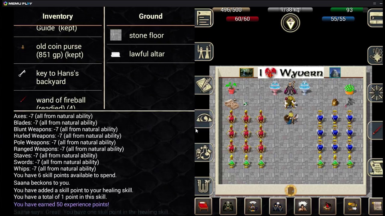 Wyvern RPG: Character creation, Tutorial and Trainer locations - YouTube