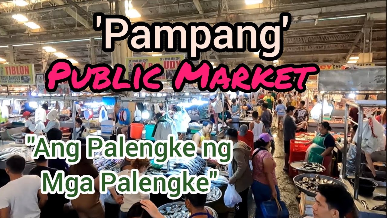 PAMPANG PUBLIC MARKET | ferdiesTRAVELvlog - YouTube