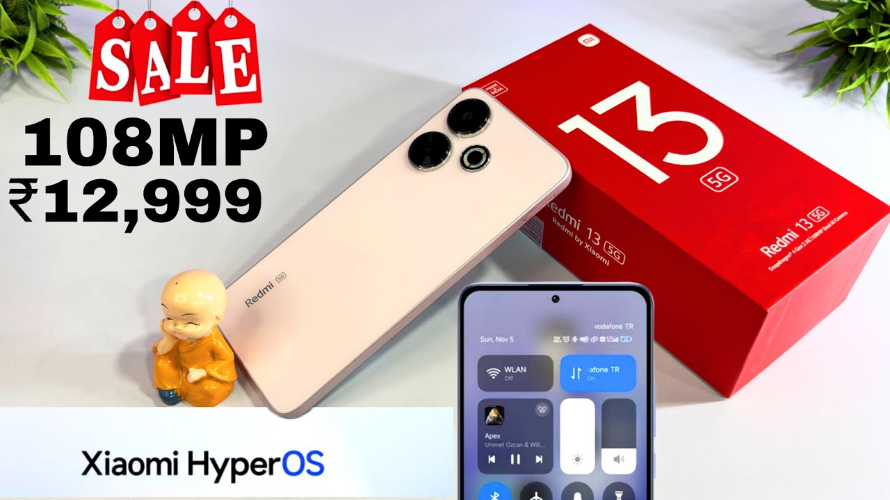 Xiaomi Redmi 13 5G Unboxing: Hyper Os, 8/128GB Camera, Price - Review ...