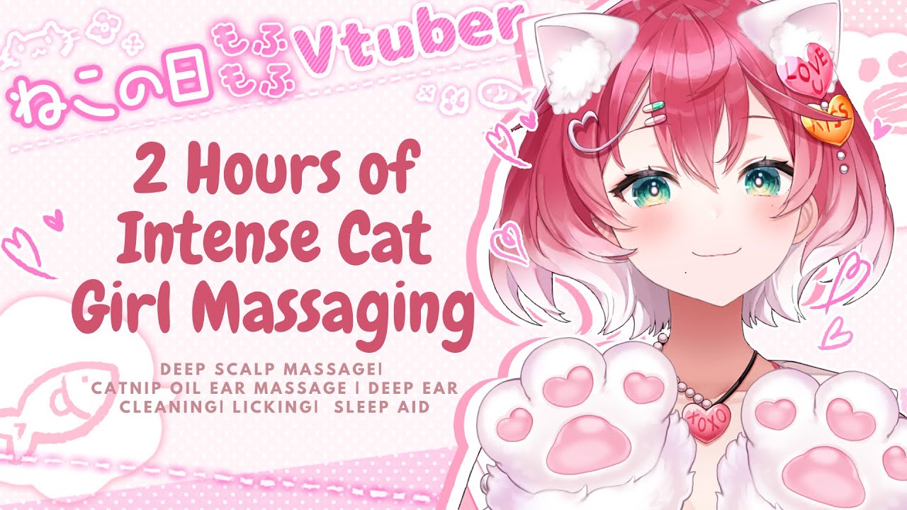 Rp Asmr 3dio 』ʚ ♡ ɞ 2 Hours Of Intense Cat Girl Massaging ʚ ♡ ɞ F4a