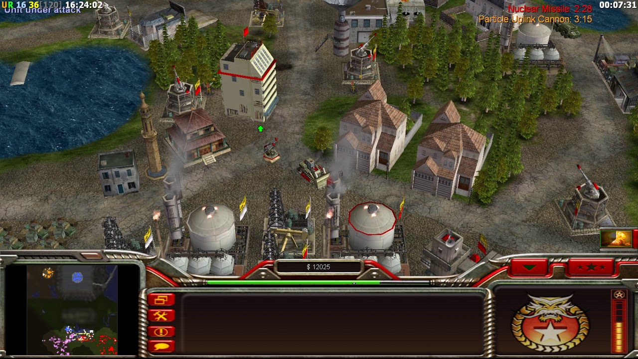 C&C Generals Zero Hour Online 2vs2 Comp 1 - YouTube