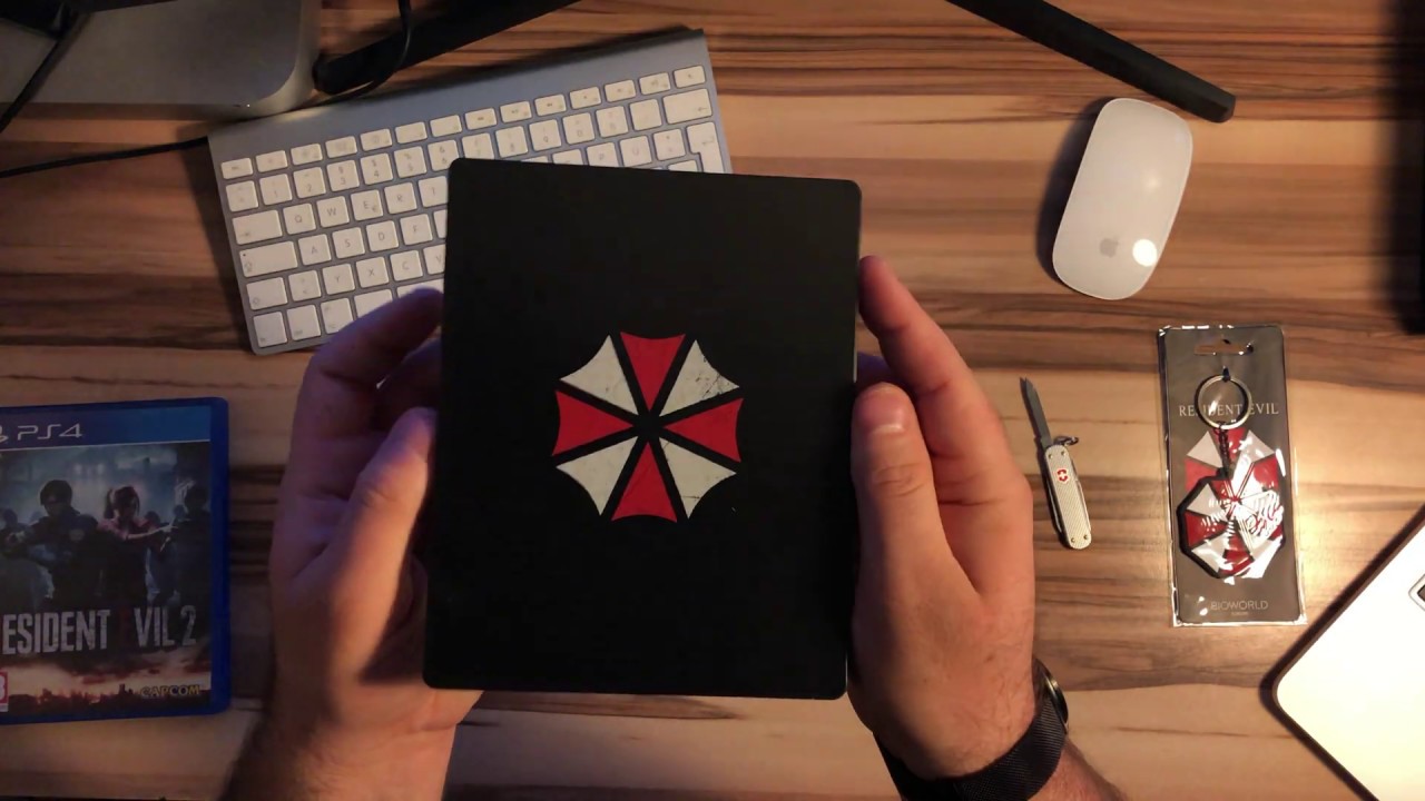 RESIDENT EVIL 2 REMAKE - SPECIAL EDITION - UNBOXING - PLAYSTATION 4 ...
