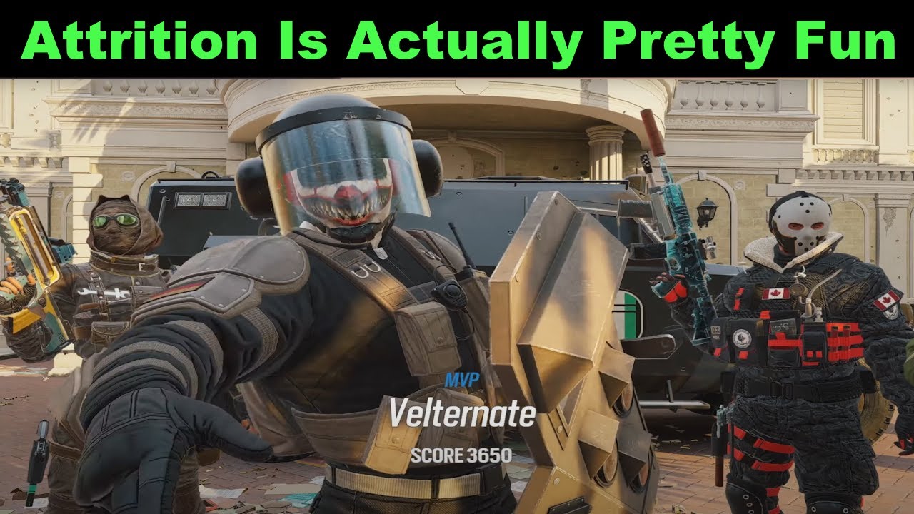 Attrition is Flawed But Fun - R6 Siege - YouTube
