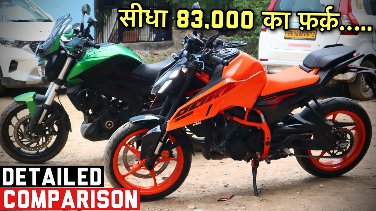 2024 KTM DUKE 390 VS DOMINAR 400 DETAILED COMPARISON | UNEXPECTED - YouTube