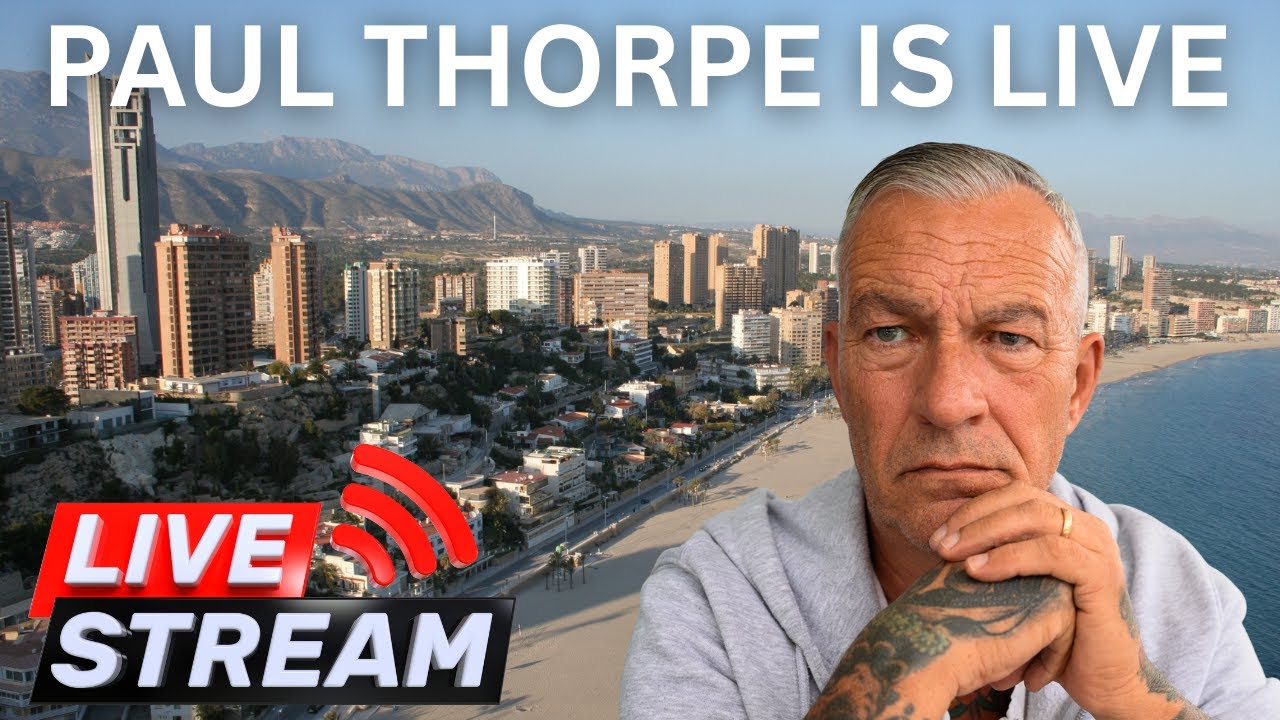Paul Thorpe is LIVE - YouTube