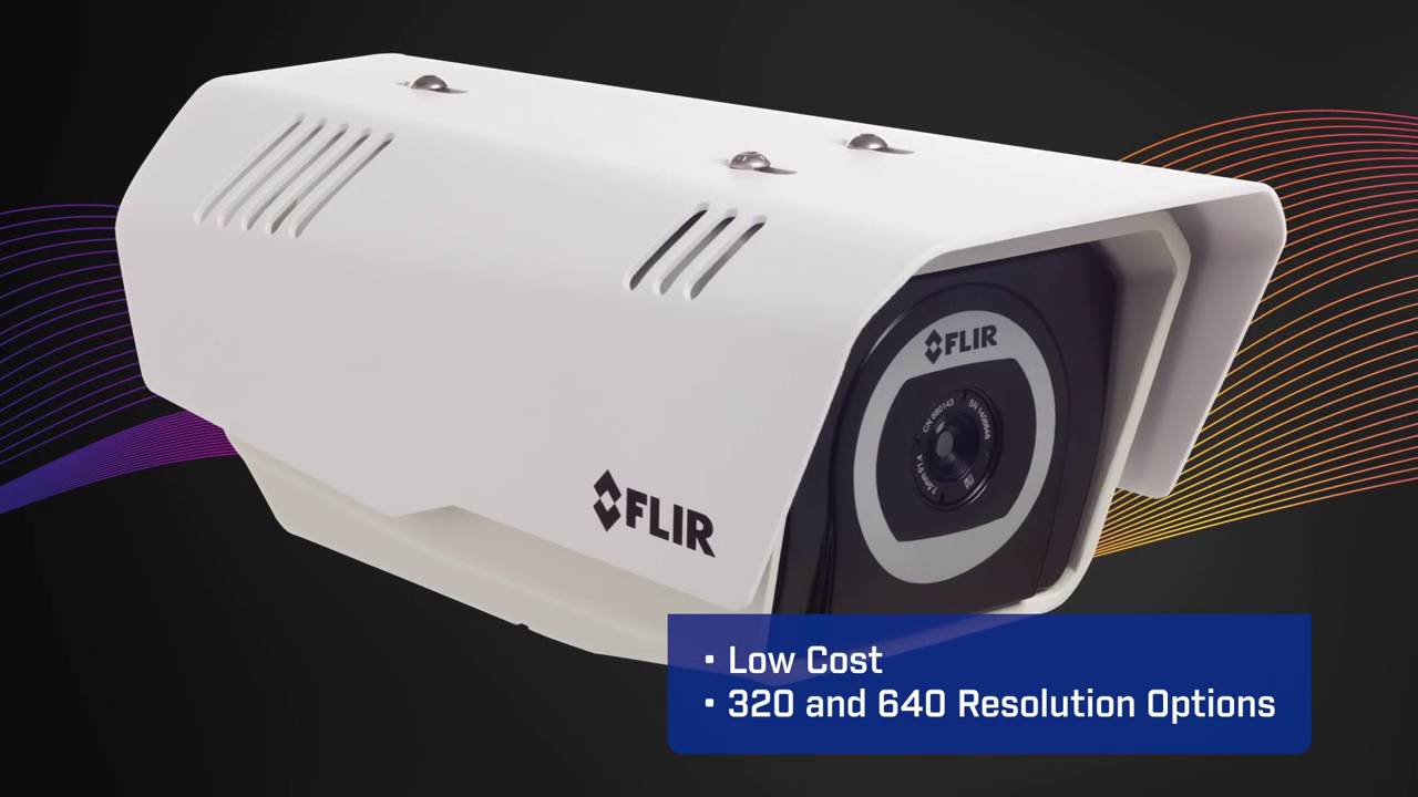 FLIR FC Series R Fixed Network Thermal Cameras - YouTube