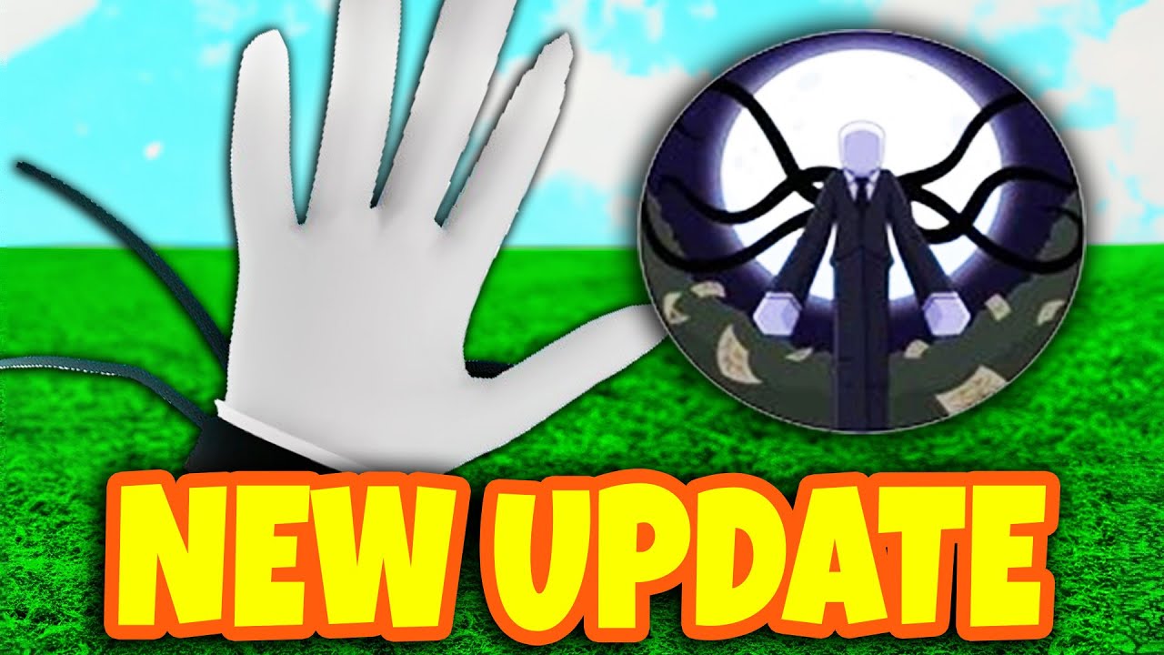 SLAP BATTLES NEW UPDATE (HOW TO GET SLENDER GLOVE SHOWCASE & COLLECT MY ...