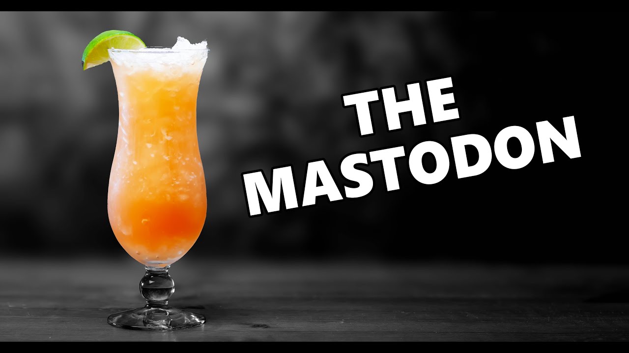 how To Make The Perfect Mastodon Cocktail | Booze On The Rocks - YouTube