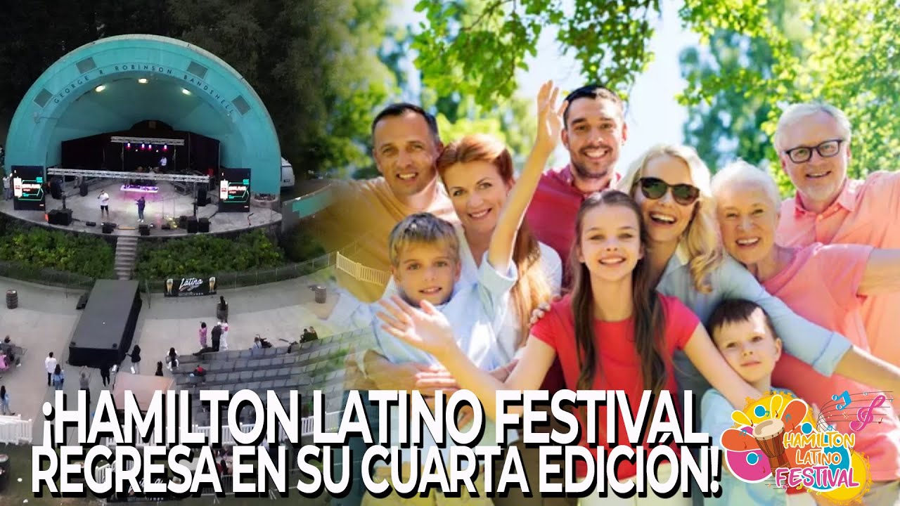 ¡Hamilton Latino Festival regresa en su cuarta edición! - YouTube