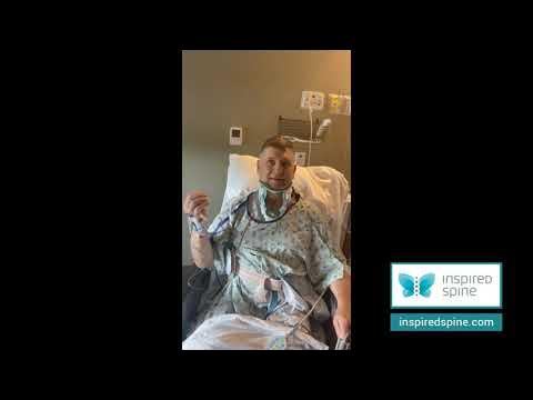 OPLL ACDF achieved through anterior entry - symptoms gone day of surgery - YouTube