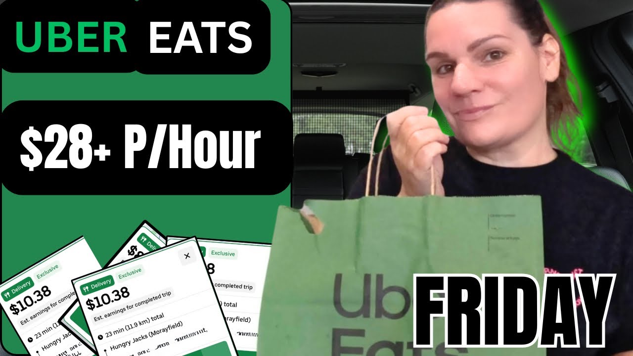 How I Made $28+ PH with UberEats Food Delivery in Brisbane, Australia ...