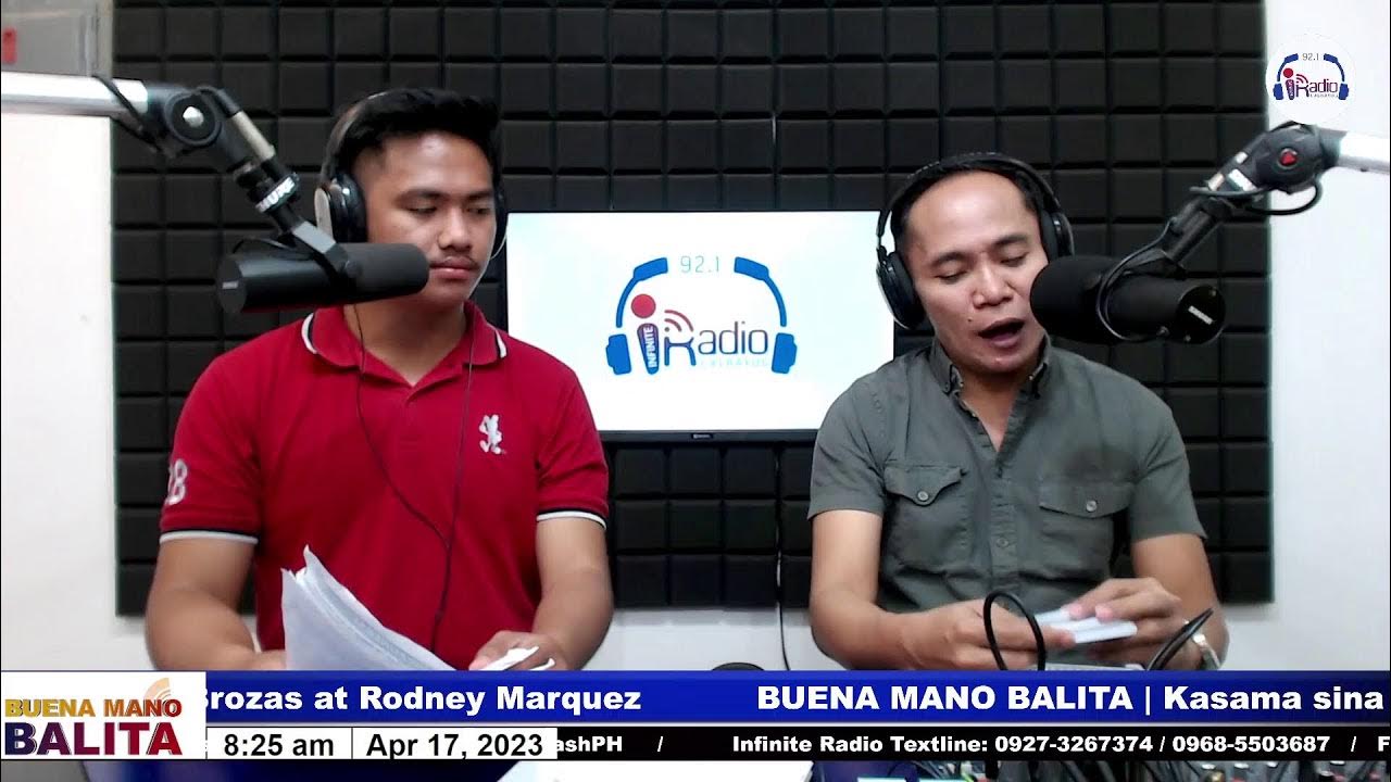 APRIL 17, 2023 | BUENA MANO BALITA | KASAMA SINA RICKY BROZAS AT RODNEY MARQUEZ - YouTube