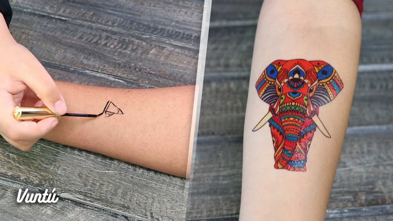 ¿Qué Es Un Tatuaje Temporal – Tipos de tatuajes temporales – PIMF