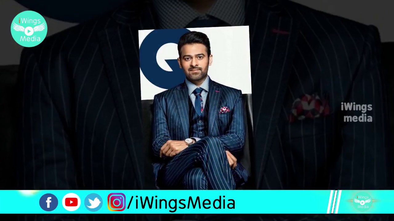 Prabhas GQ Magazine Cover Photo Stills || PRABHAS - YouTube