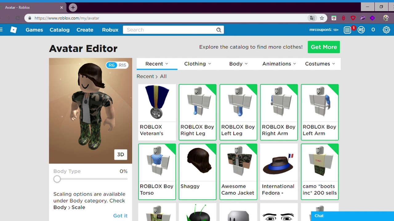 Cuenta gratis con robux! (Contraseña en la descripcion) - YouTube