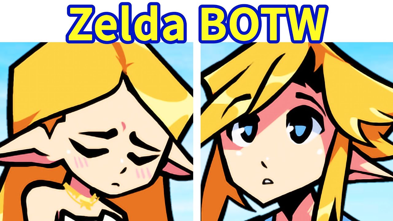 Friday Night Funkin' Link's Memories: Legend of Zelda BOTW + Cutscene ...