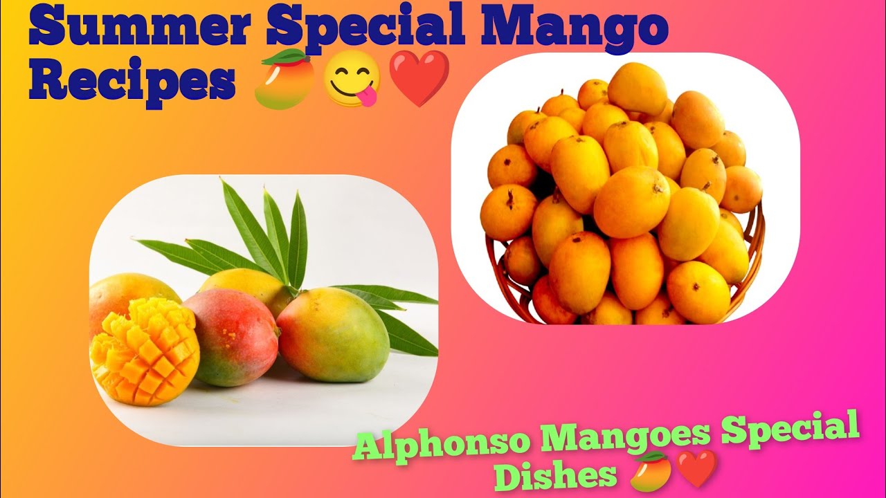 Summer Special Mango Recipes | 🥭 #mangofusiondrink #mangomatkakulfi # ...