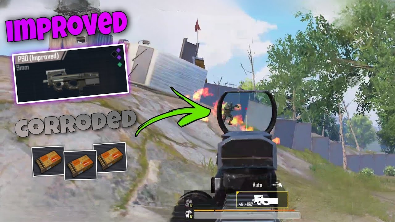 P90+Corroded Bullets Went Wrong|Solo Advanced|Metro Royale Chapter 13 ...