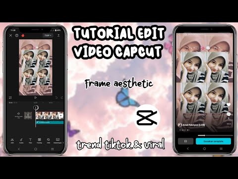 TUTORIAL EDIT VIDEO CAPCUT FRAME AESTHETIC || VIRAL DI TIKTOK - YouTube