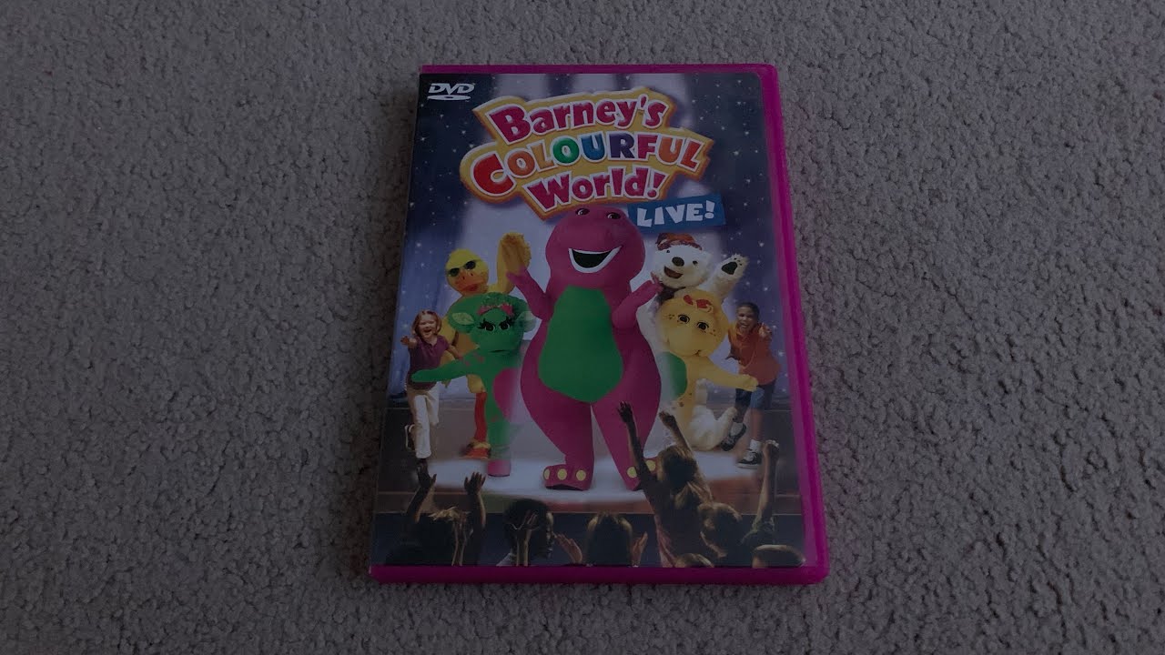 Opening To Barney’s Colorful World Live! 2004 DVD - YouTube