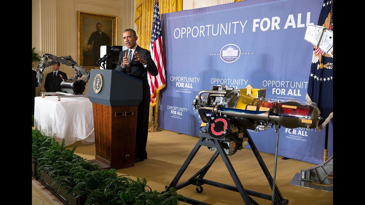 President Obama Speaks on Manufacturing Innovation - YouTube