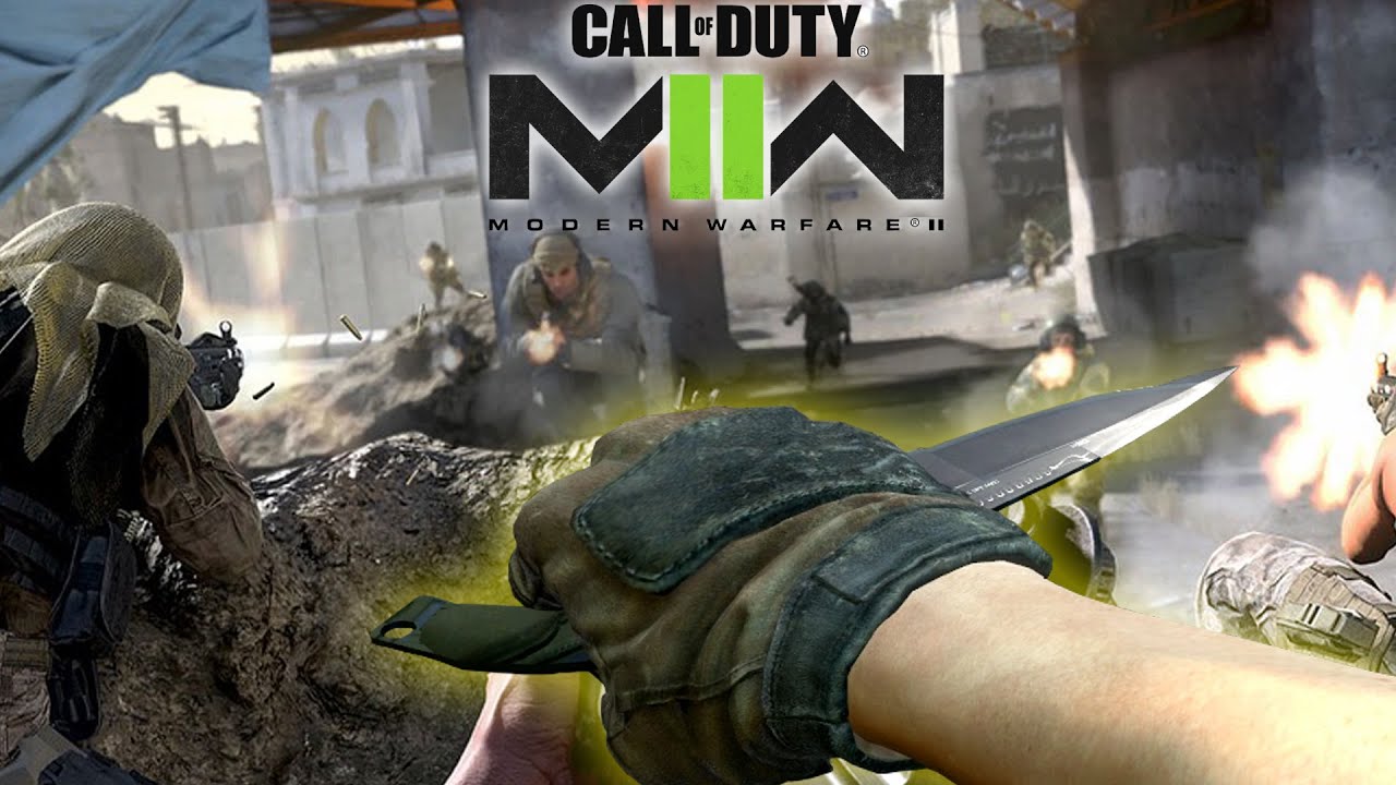 Bringing a Knife to a Gun fight!! (Call of Duty: Modern Warfare 2 ...