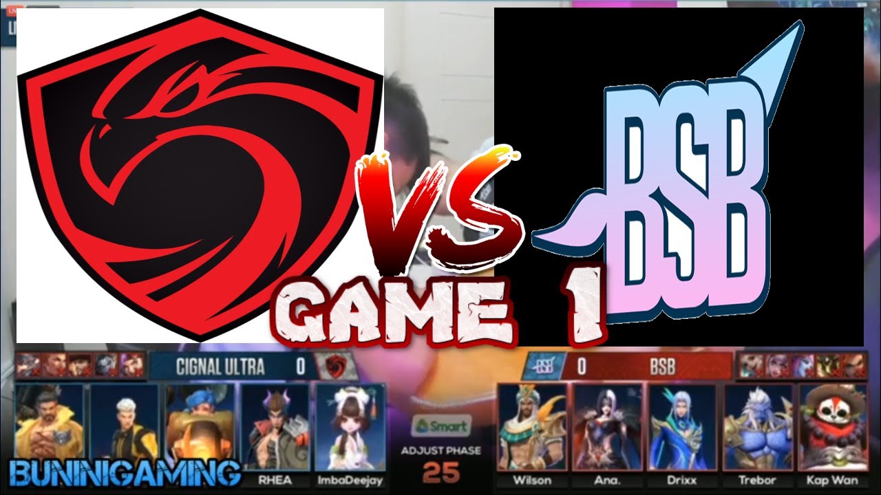 CIGNAL VS BSB [GAME 1] | MPL-PH Season 6 Regular Season Week 5 Day 2 # ...