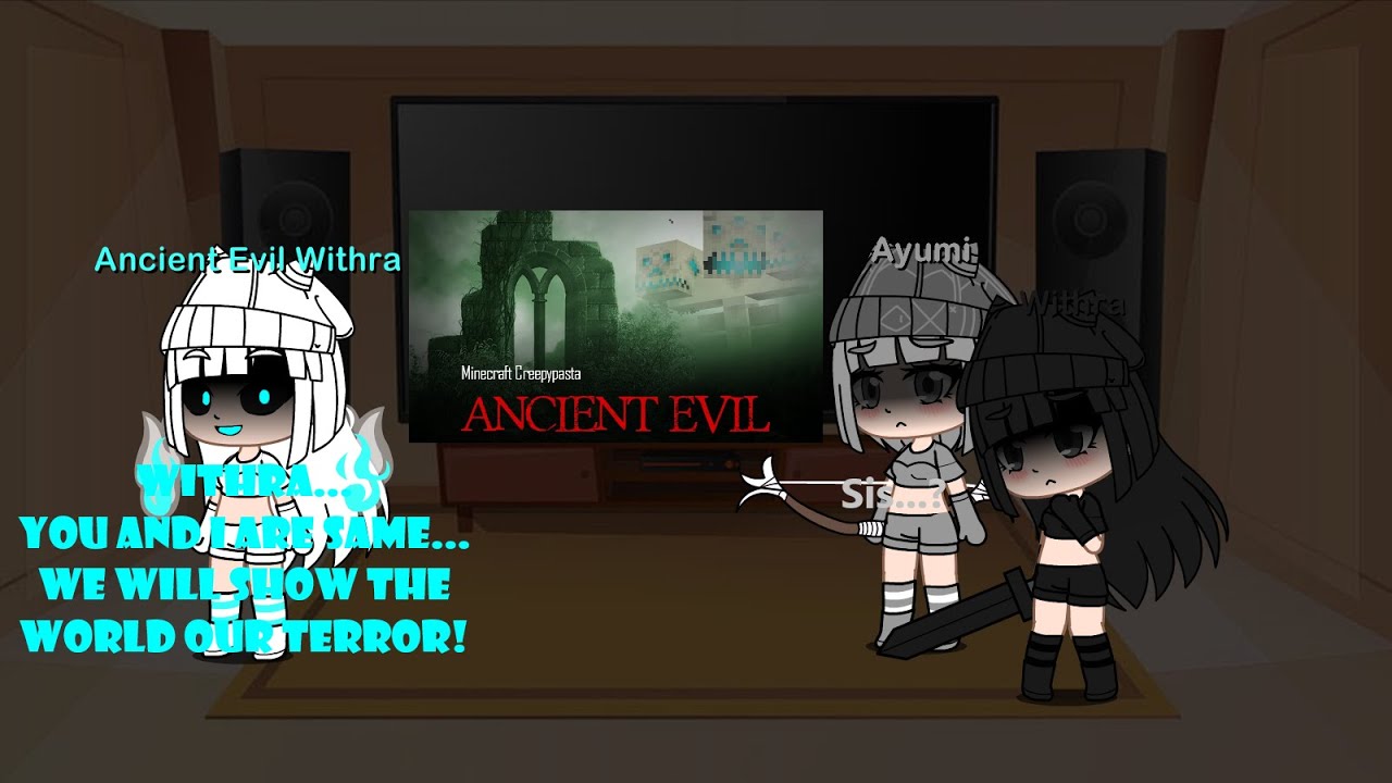 Mob Talker react to Ancient Evil by RayGloom Creepypasta (Feat: Ancient ...