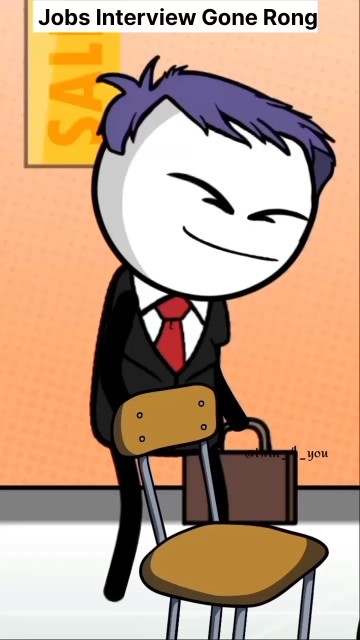 “First Job Interview Be Like... Confusion + Confidence = 😂🔥” #funny # ...