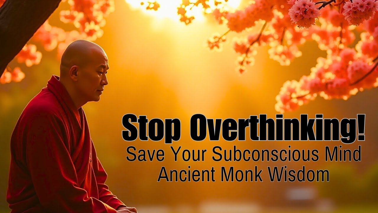 Stop Overthinking - Ancient Monk Wisdom to Save Your Subconscious Mind ...