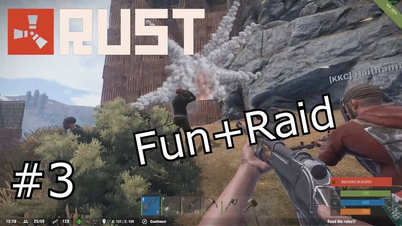 Rust Fun+Raid (Server Oxide 2.01) - YouTube
