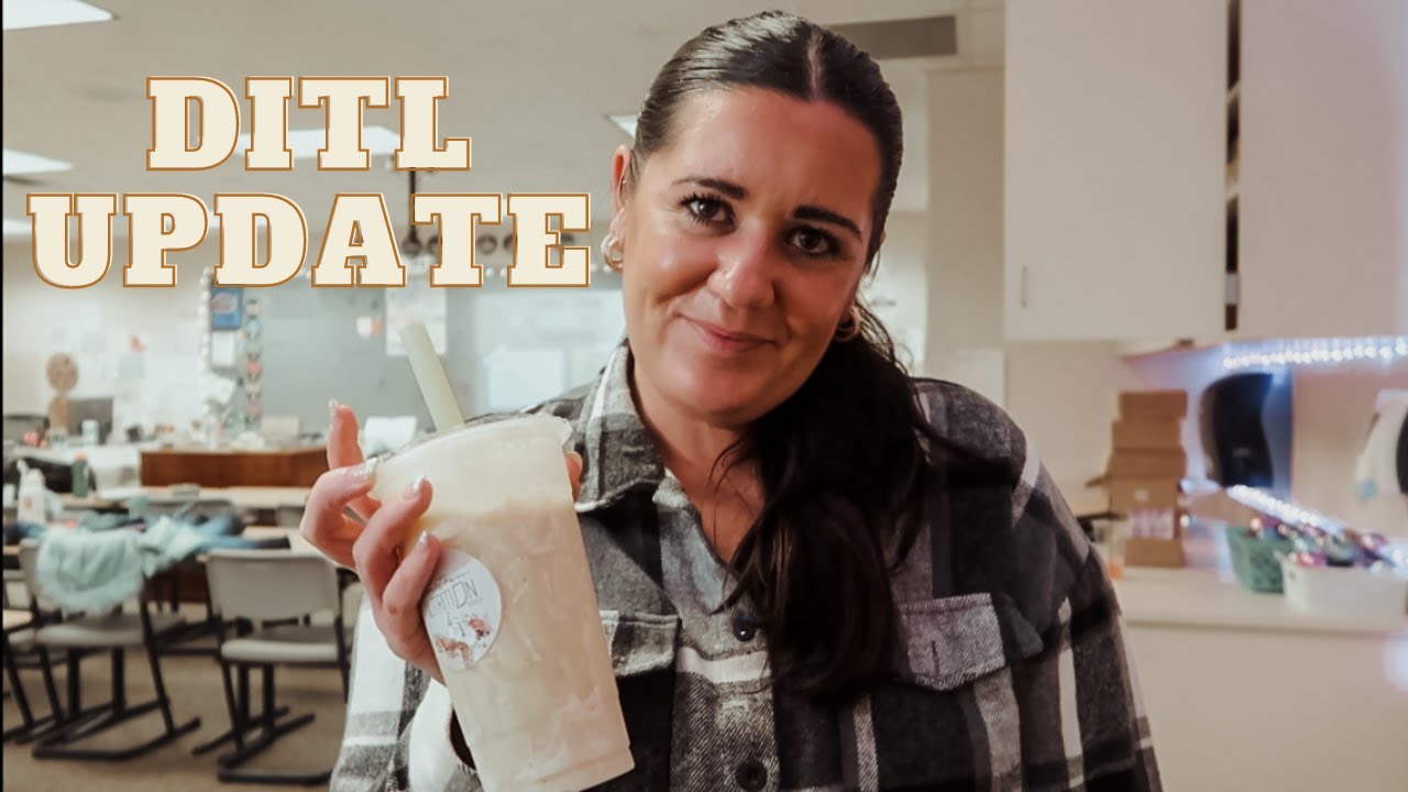 ditl update | teaching vlog - YouTube