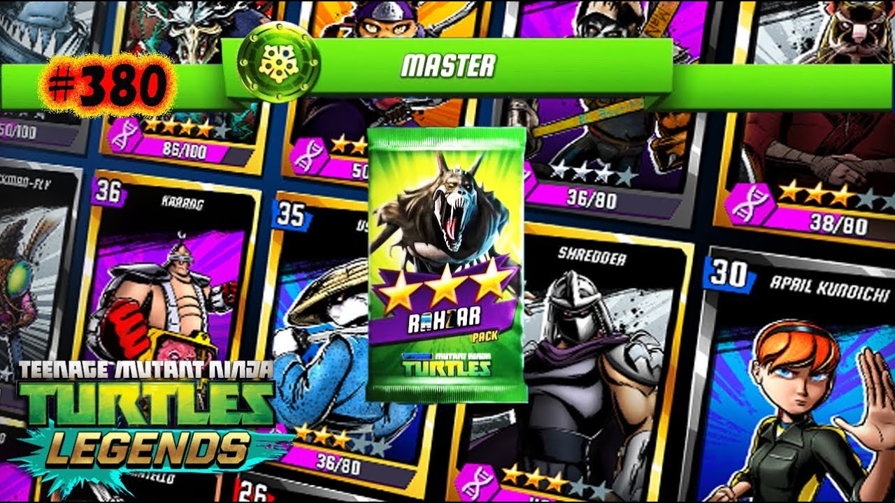 TMNT Legends - New Update Information & Epic Rahzar Pack #380(忍者神龟 ...