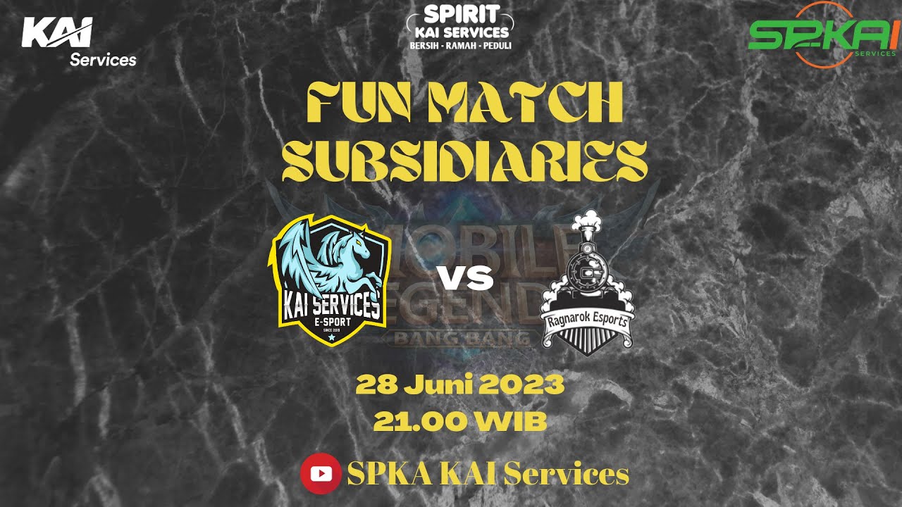 🔴 Fun Match E-Sports KAI Services - DERBY | RMU E-Sports : TEAM B vs ...