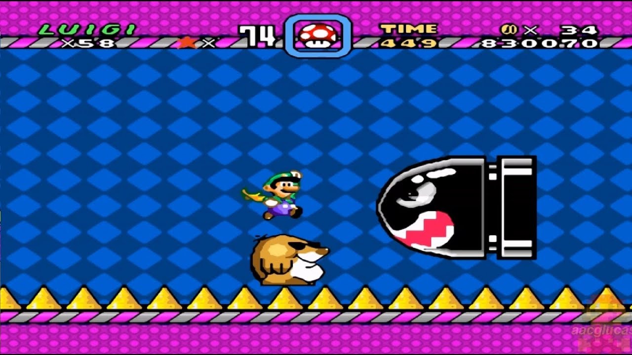 New Super Luigi World: The Best Luigi Game 100% WORLD 4: Pink Garden ...