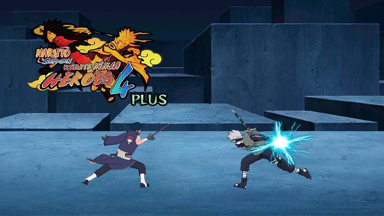 New Naruto Mugen Game! Naruto Shippuden Ultimate Ninja Heroes 4 PLUS v1 ...