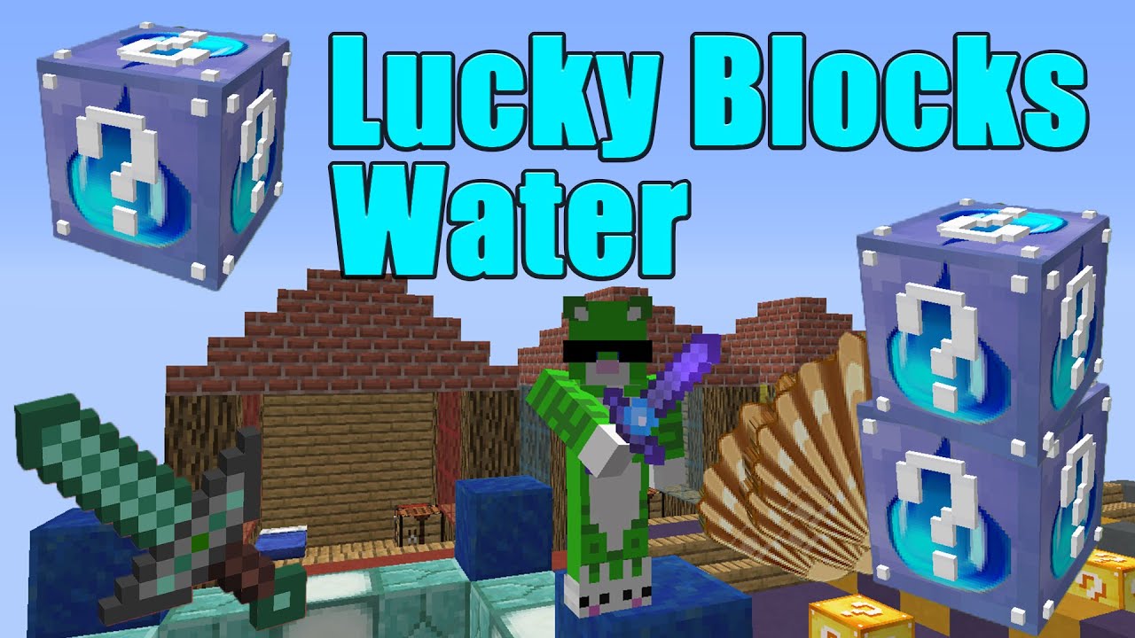 ¡DESCARGAR LUCKY BLOCKS WATER EN 2021! | MINECRAFT 1.8 - YouTube