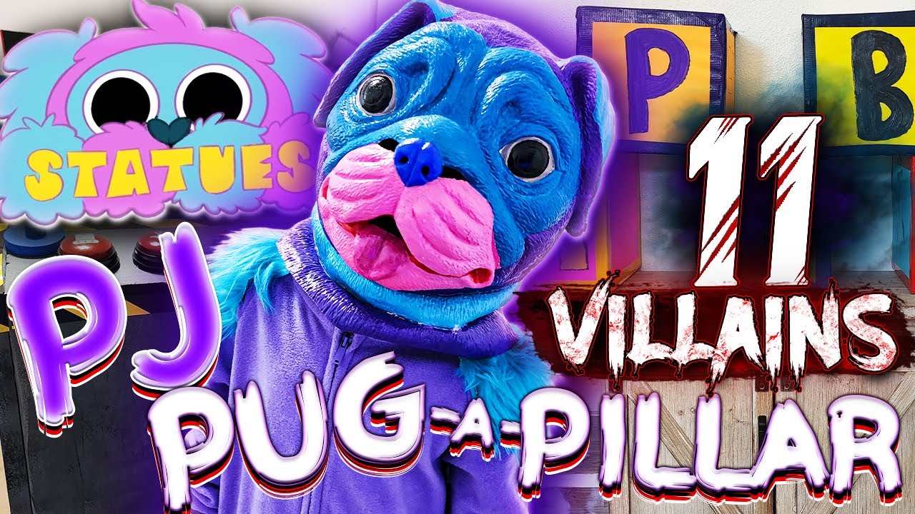 VILLAINS Season 11 Ep3: POPPY PLAYTIME STATUES - YouTube