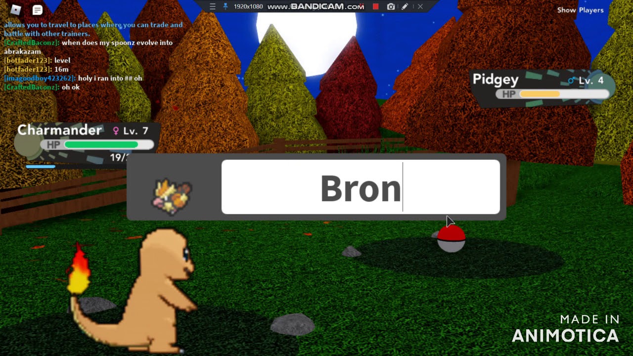 Pokemon Brick Bronze Chapter 1 Gameplay Walkthrough - YouTube