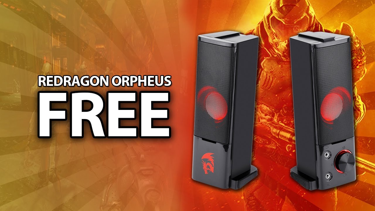 How to get the Redragon Orpheus Gaming Speakers for FREE | We Deem ...