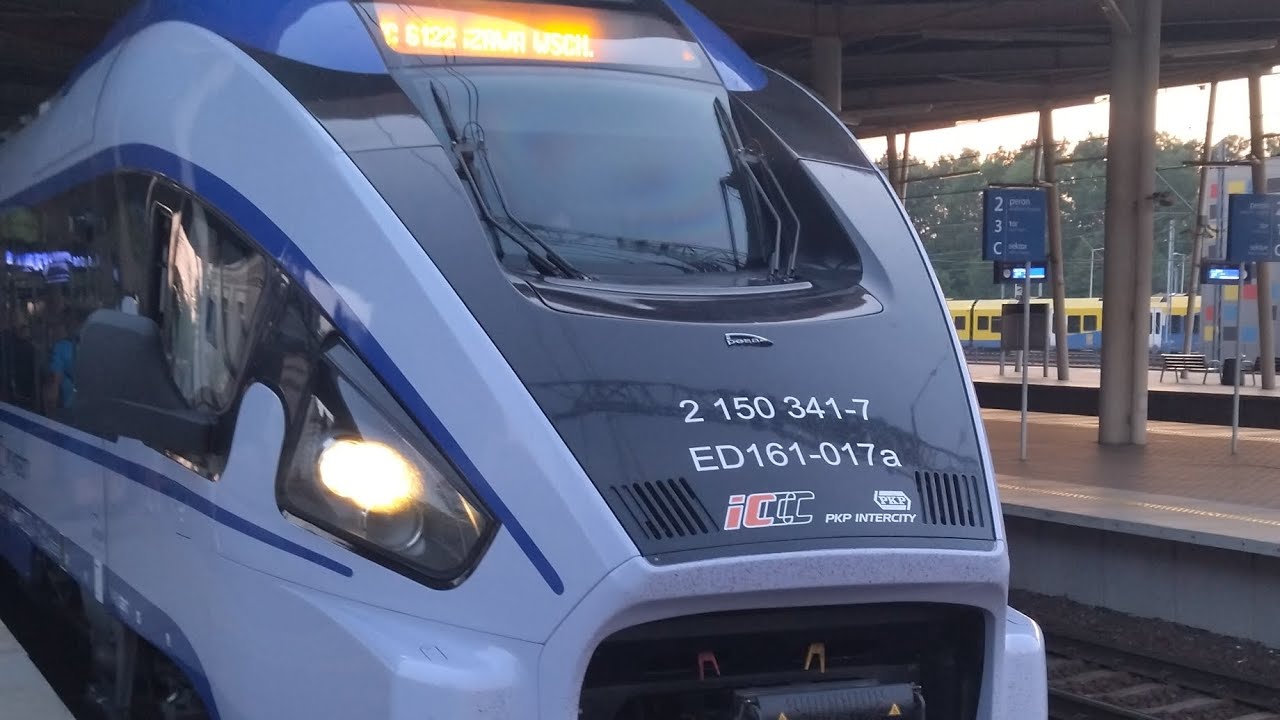 Odjazd IC 6122 z stacji Łódź Widzew z dnia (18.06) - YouTube