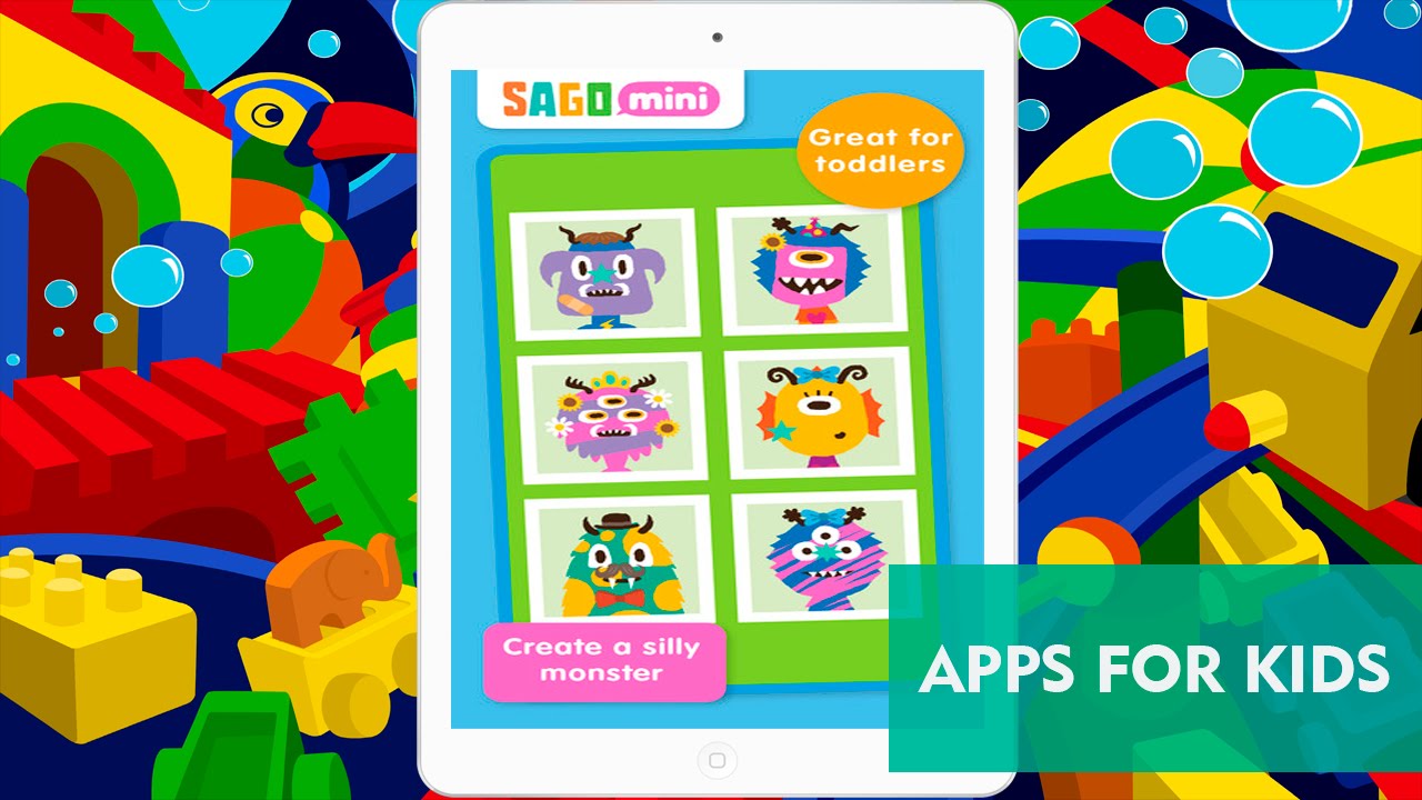 Apps para Crianças (Apps for Kids): Sago Mini Monsters - YouTube