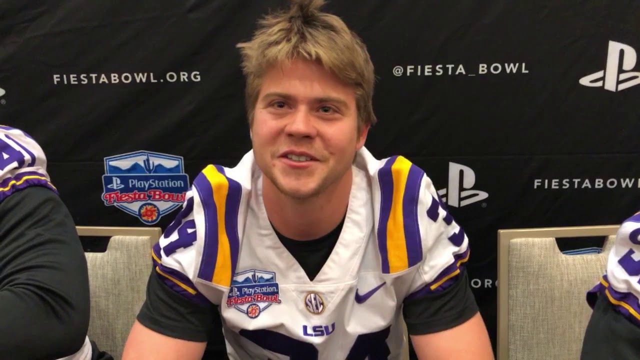 LSU K Connor Culp discusses Tigers visiting home-state Arizona - YouTube