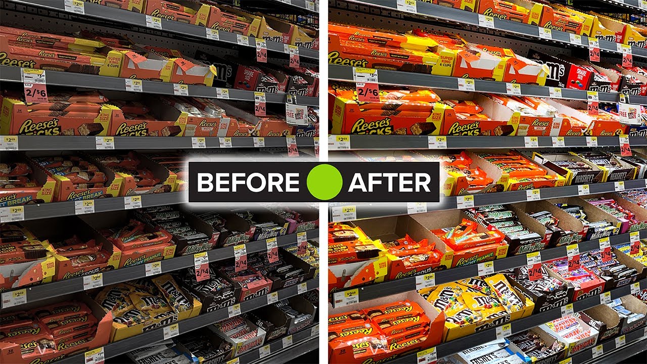 Convenience Stores: BEFORE & AFTER: See the Difference Lighting for ...