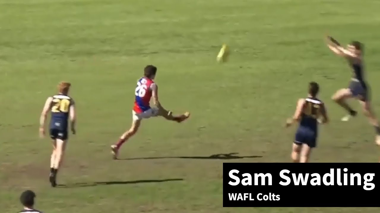 Sam Swadling - WAFL Colts Round 19 - YouTube