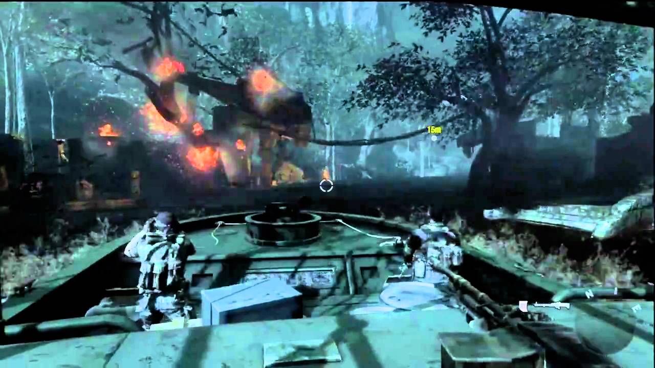 Call of Duty Black ops Campaign mission 10 - Crash site - part 1 - YouTube