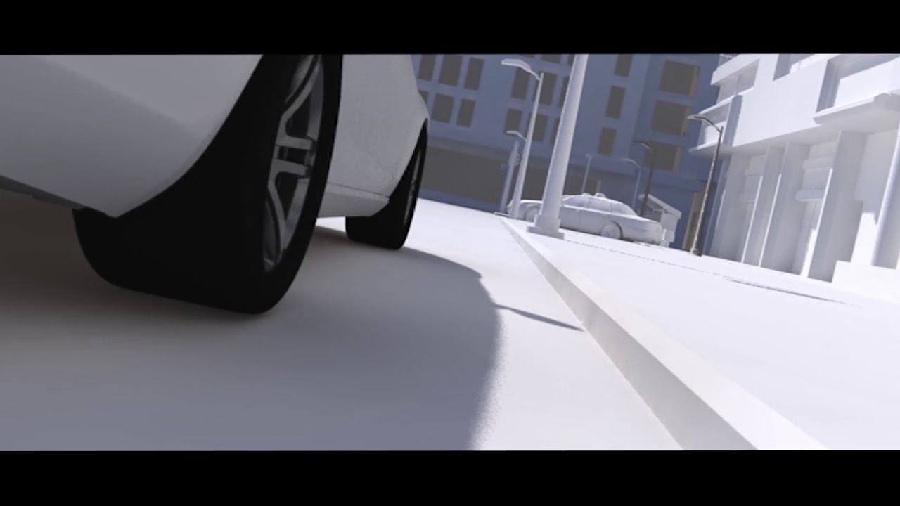 3D Mercedes Benz animation - YouTube