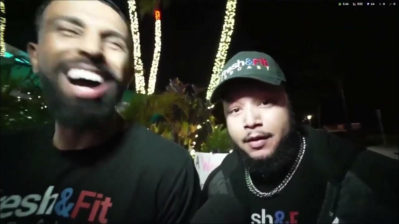 Fresh and Fit - Miami Woman Getting SCHOOLED By Myron Until This Happens! - YouTube